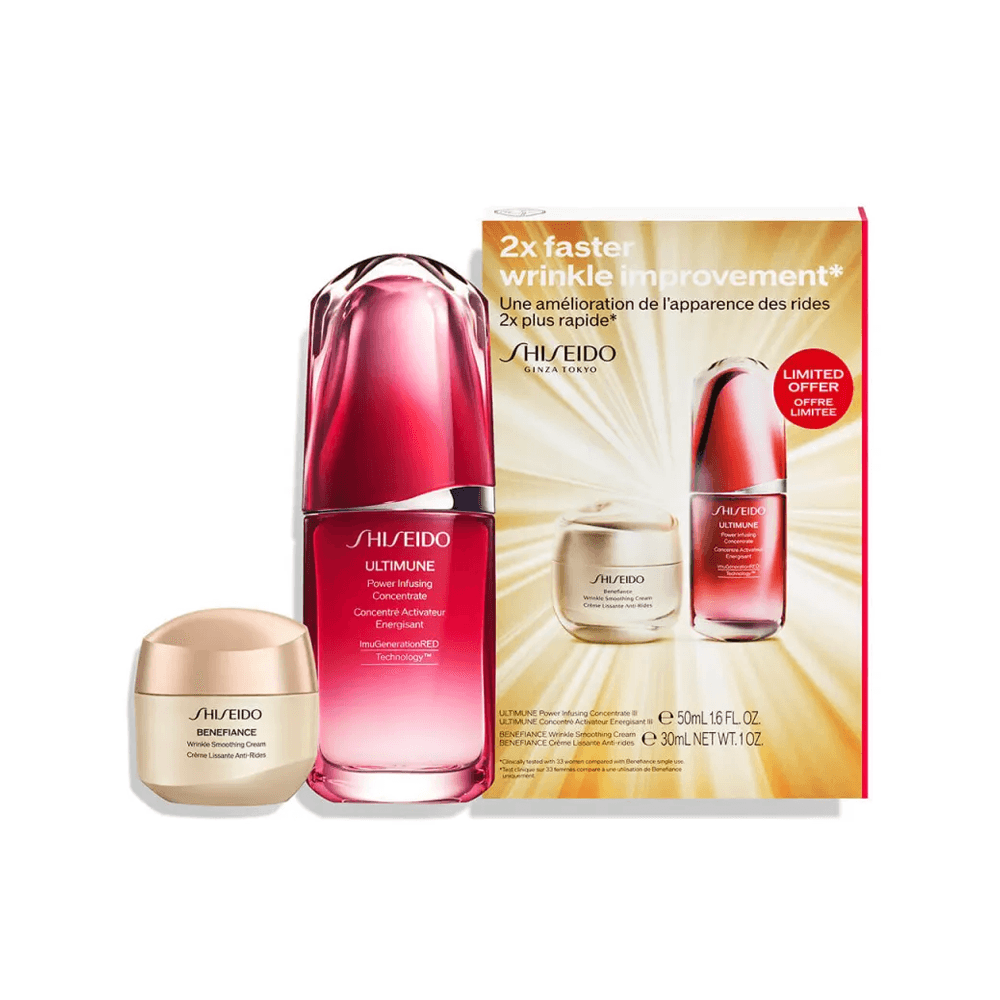 SHISEIDO POWER WRINKLE SMOOTHING COFFRET (ULTIMUNE 3.0 50ML ...