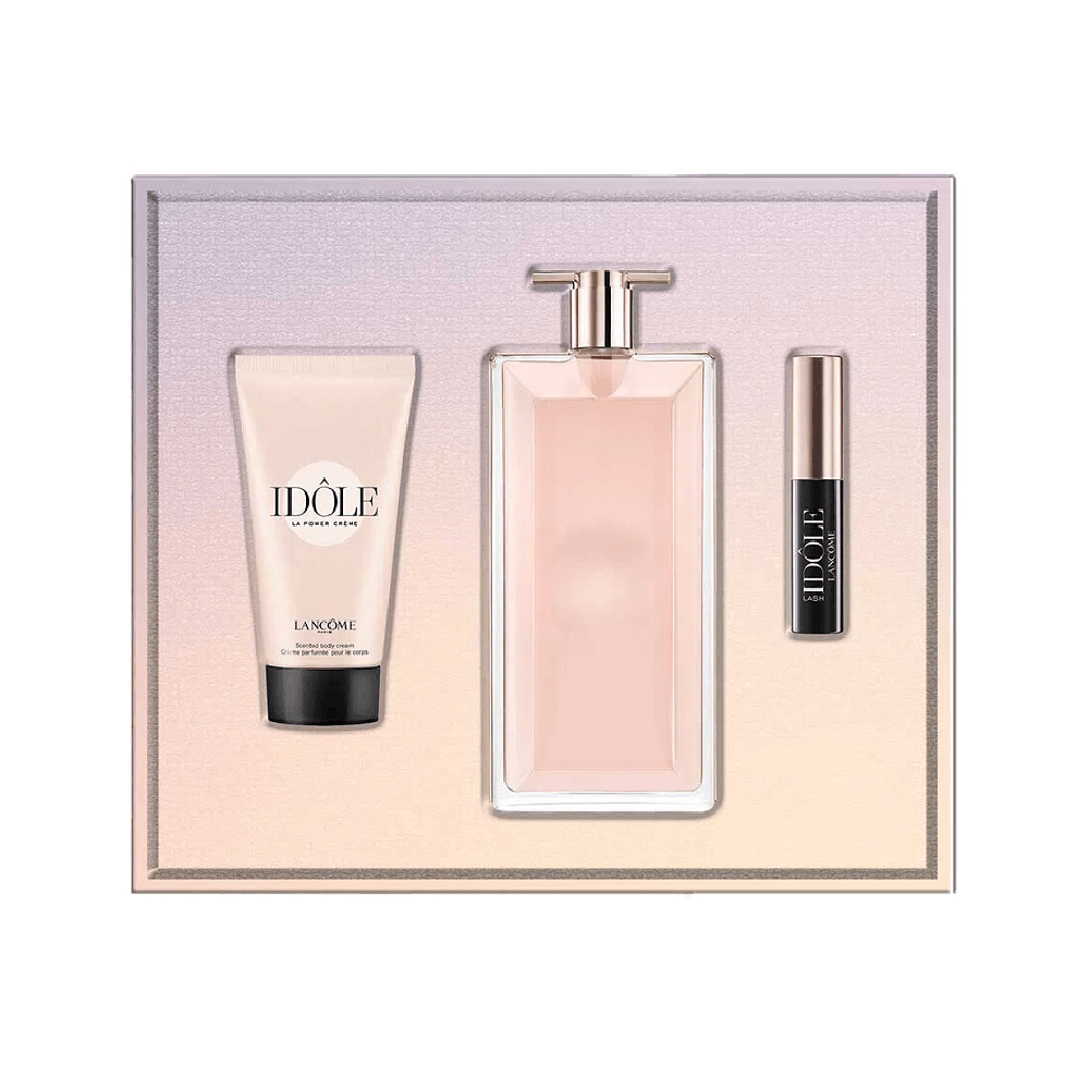 IDOLE COFFRET (EDP 75ML + LA POWER CREAM 50ML + LASH IDOLE 2ML) - opaque