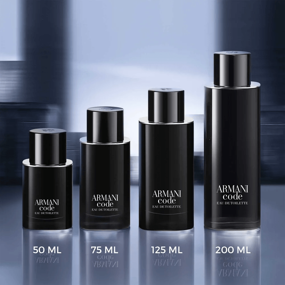 ARMANI CODE HOMME NEW EDT 200ML - opaque