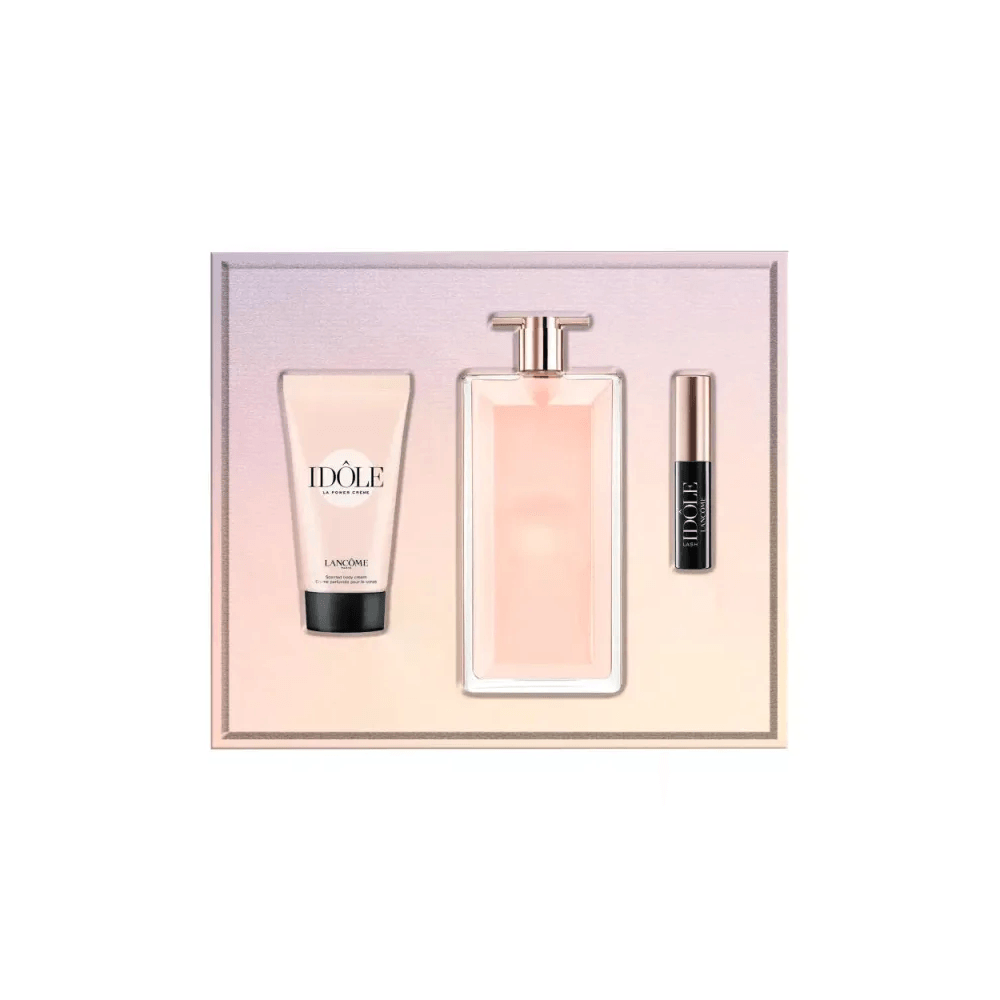 IDOLE COFFRET (EDP 050ML+BODY LOTION 050ML+ MINI MASCARA LASH IDOLE ...